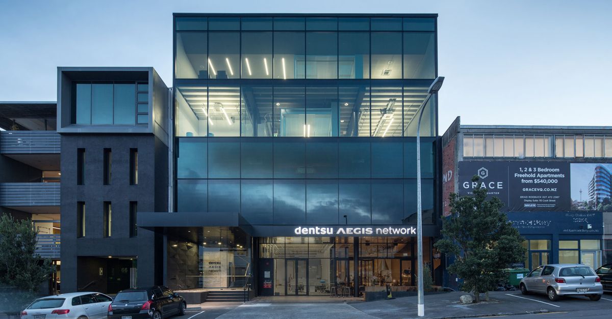 Dentsu Aegis Network NZ — Jose Gutierrez Ltd Architecture Auckland New Zealand