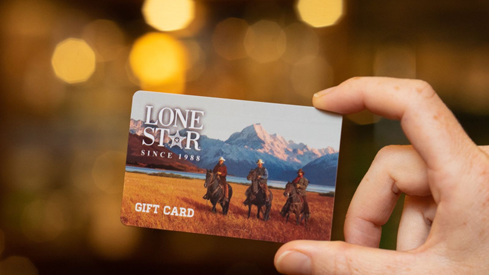 Lone Star NZ Gift Cards: Perfect Gift Choice | Lone Star