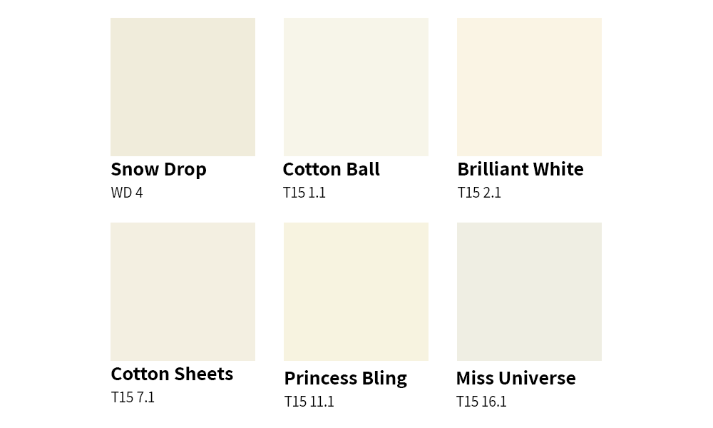 What to Consider When Choosing White Paint Colours